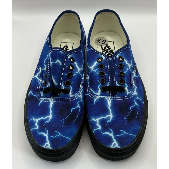 Vans | Shoes | Vans Authentic Skate Shoes Mens Size 65 Womens 8 Blue ...